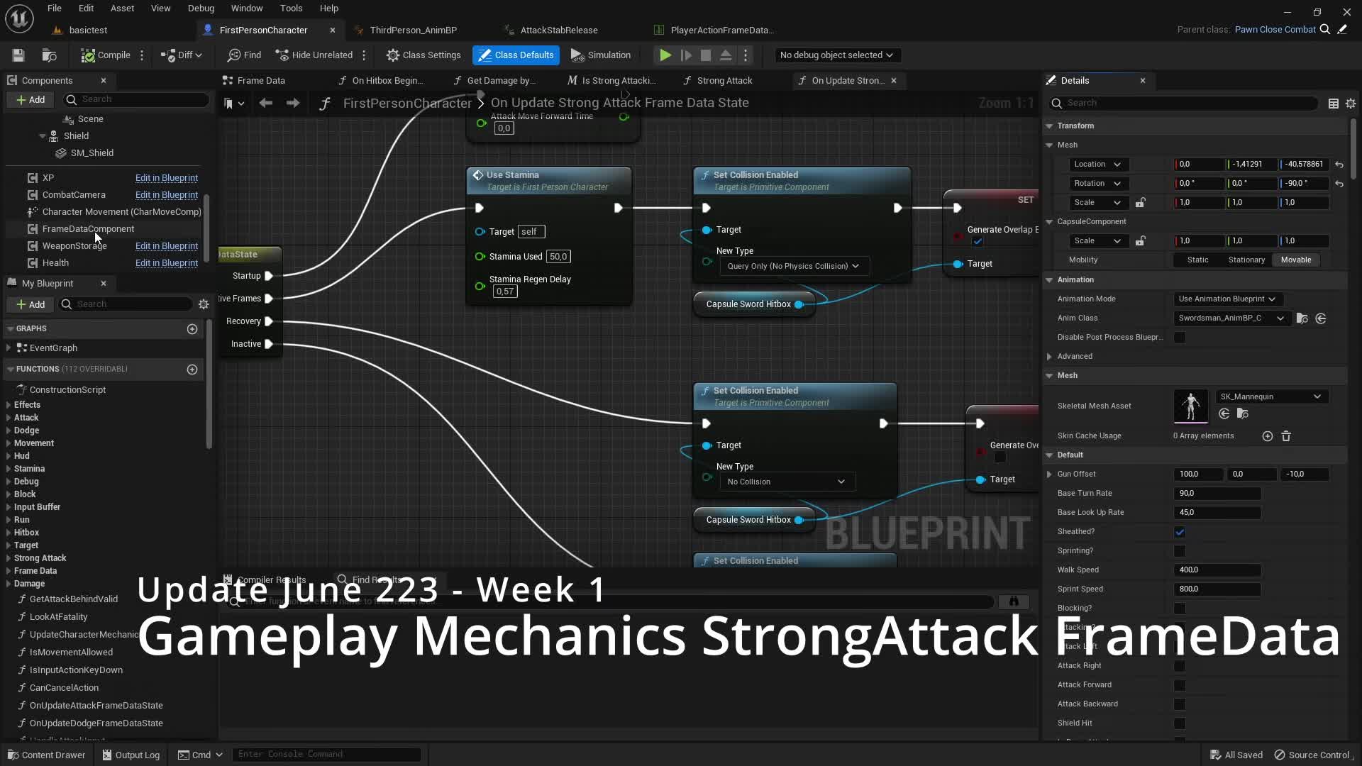 Citizen Pain | First Person Action Prototype in Unreal Engine 5 | Strong Attack video - IndieDB