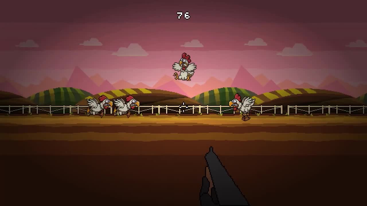 How to kill 200 chickens with one shotgun video - IndieDB