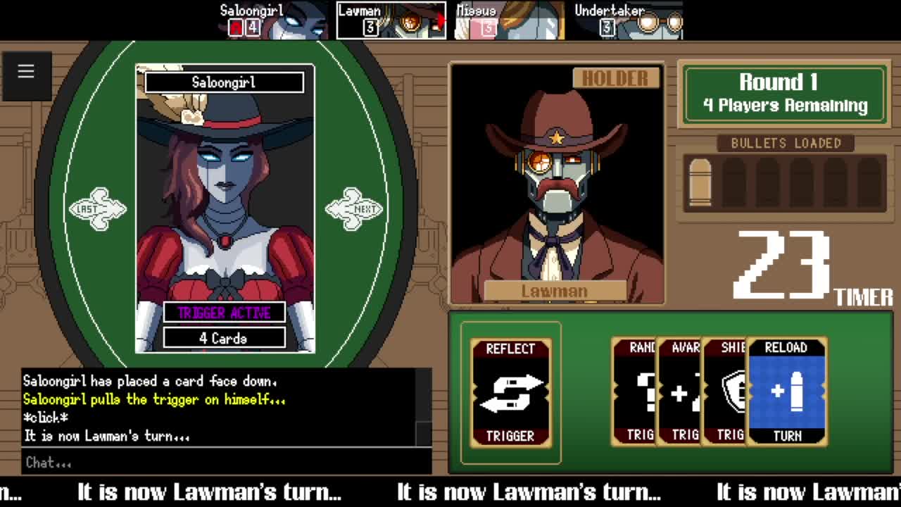 DEAD MANS HAND Card Roulette Action Gameplay Trailer 1 video - ModDB