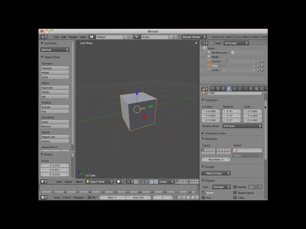 #1 Blender Controls by Neal Hirsig video - Blenderheads - Indie DB