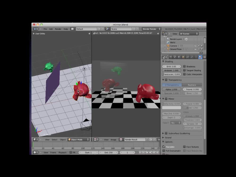 #5 Materials - Mirror by Neal Hirsig video - Blenderheads - Mod DB