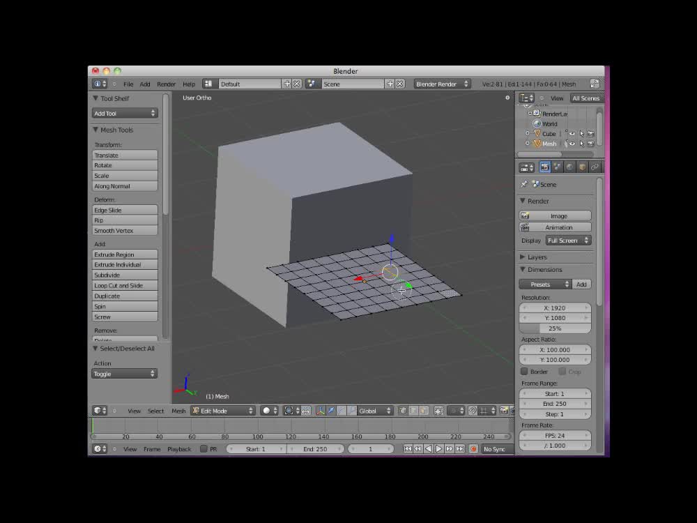 3 Selecting Vertices By Neal Hirsig Video Blenderheads Indiedb