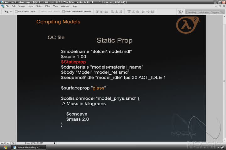 Introduction To Custom Props With Maya And Source Video Noesis Interactive Moddb