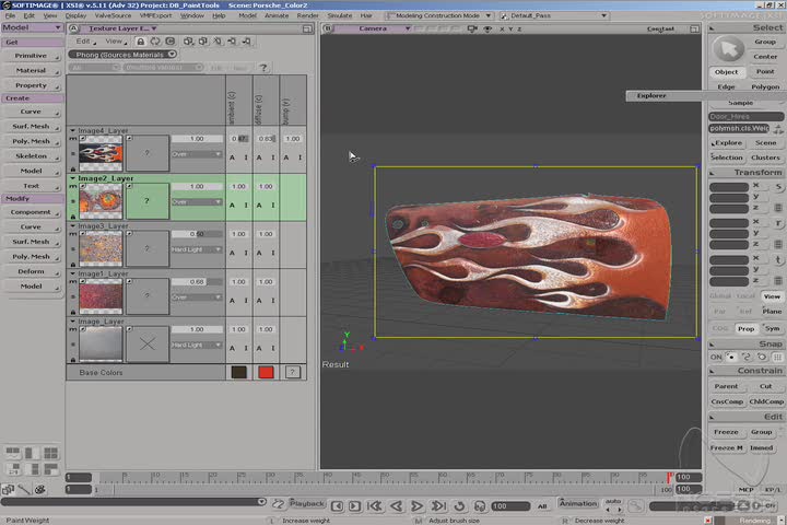 Texture Painting in Softimage/XSI - Part 2 of 2 video - Noesis Interactive - ModDB
