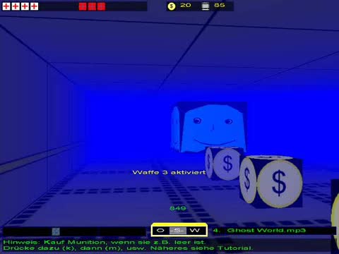 My second self programmed Game - Ghost World 3D v0.9 video - Daniel ...