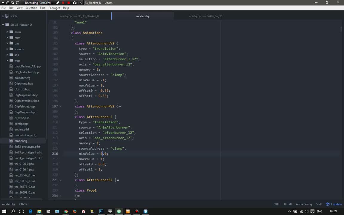Sukhoi Su-33 Afterburner animation(mod for Arma 3) video - Covisart - ModDB