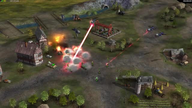 Laser Comanche Weapons Showcase video - C&C Generals Lovers - ModDB