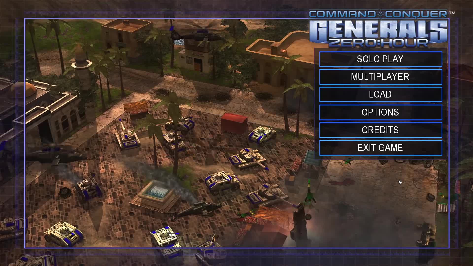 C&C Generals Remastered Demo Part II (classic shell map) video - RTS Fans - ModDB