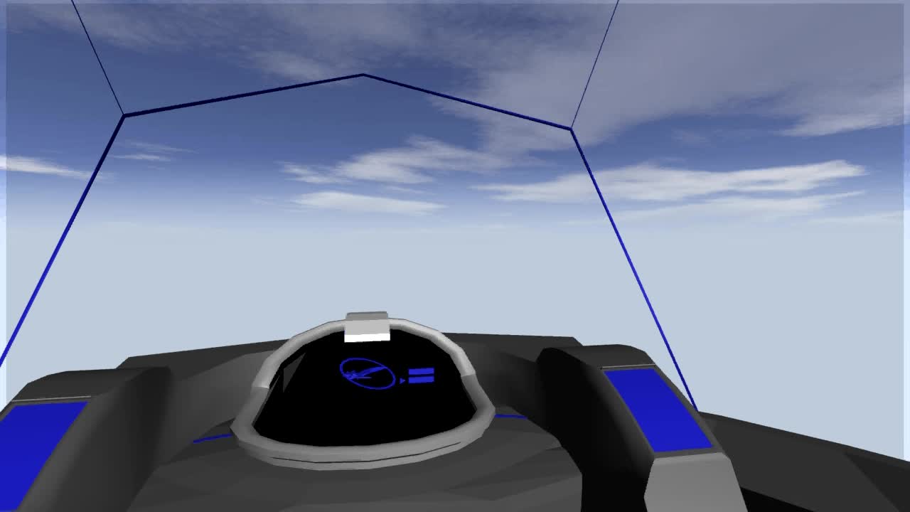 ADF-01F FALKEN Cockpit preview ( 3dsmax ) video - Ace Combat Infinity ...