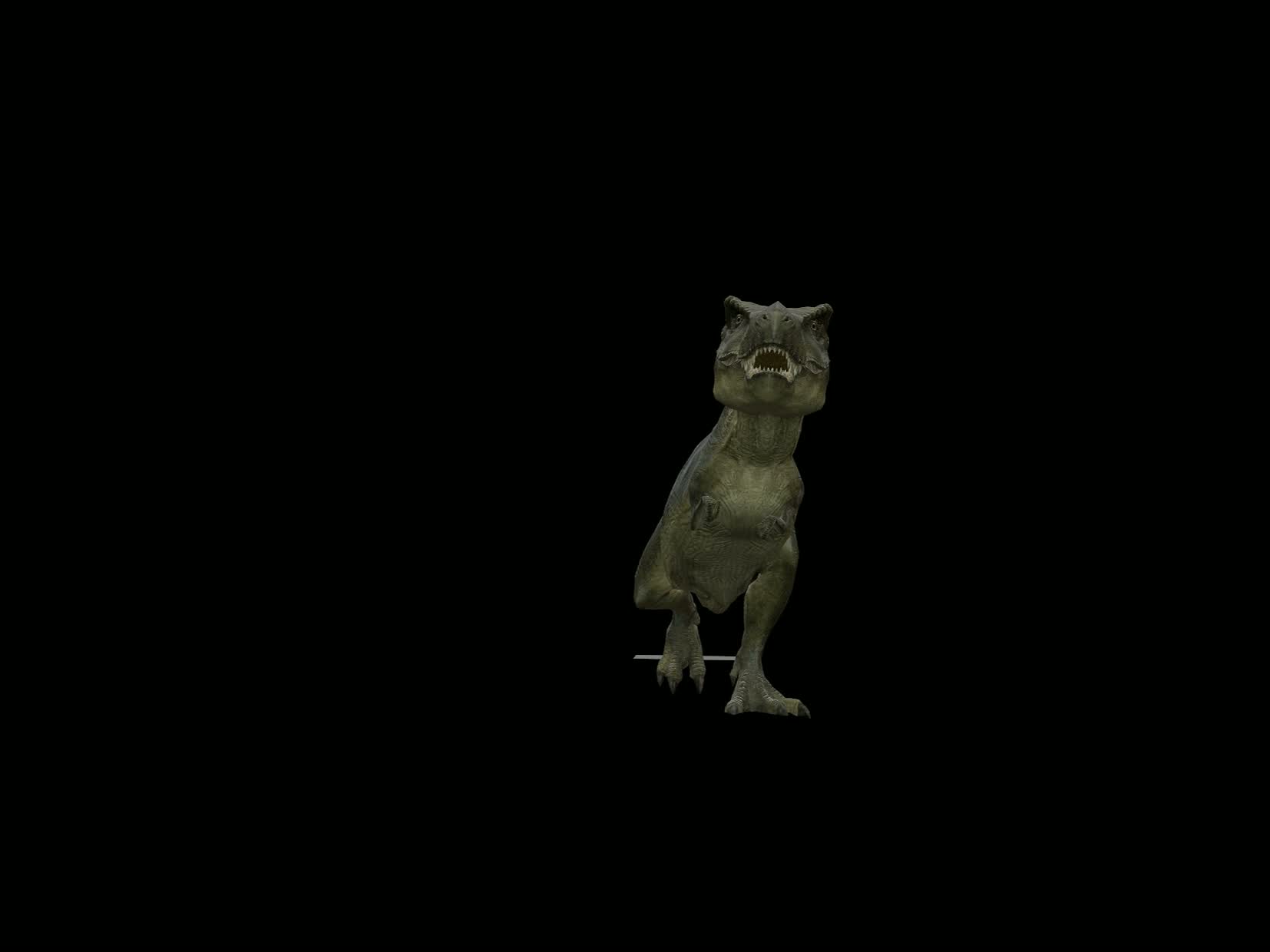 T-re walk cycle video - taurusaurus - IndieDB