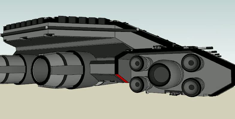 Lancer - Class Star Destroyer 3D Tour video - SCΛRECROW - ModDB