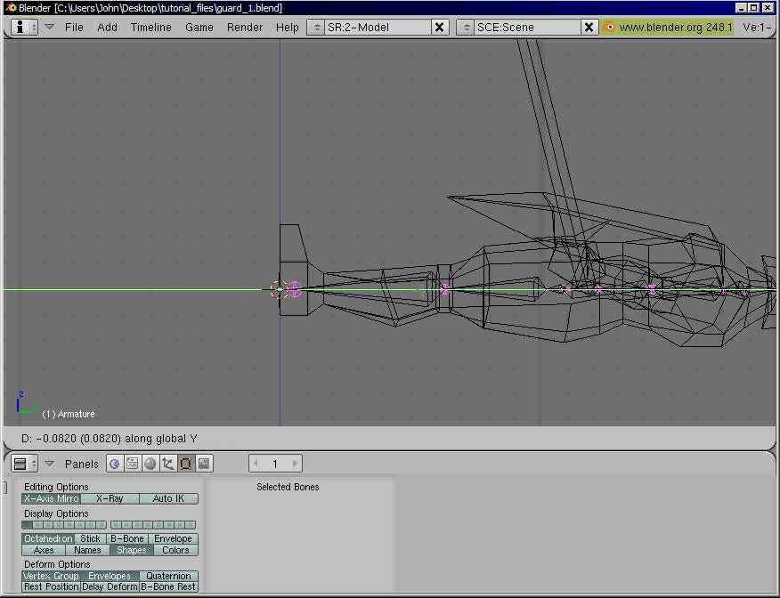 Building a humanoid armature in Blender - part 1 video - John.d.h - IndieDB