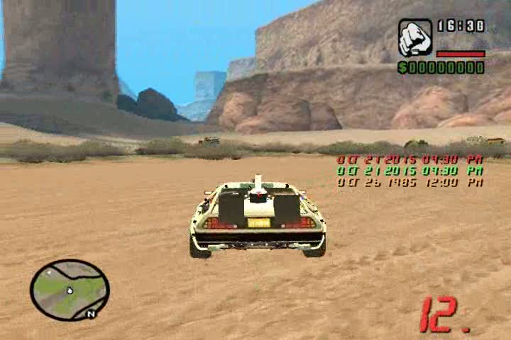 GTA:SA Back To The Future Refuel Mr.Fusion+More video - TRANC3RS - Mod DB