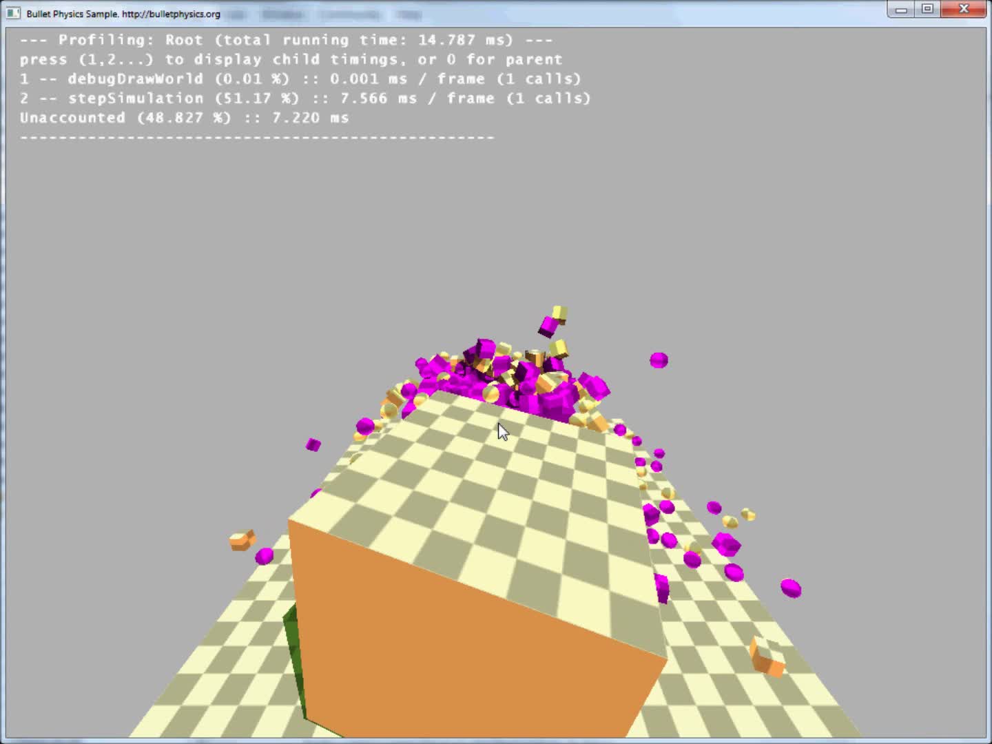 Playing around with Bullet Physics video - BergeLab - IndieDB
