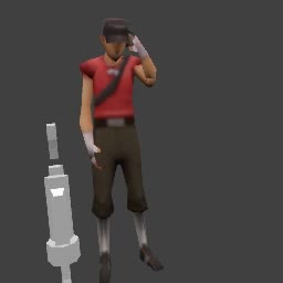 Scout listens to music in a low quality video - TomAwezome - IndieDB