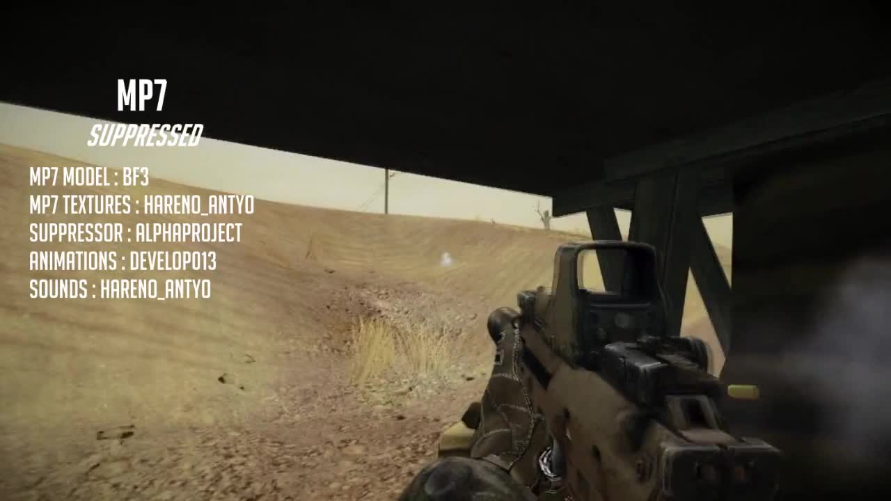 MP7 Suppressed video - HarenoAntyo - ModDB