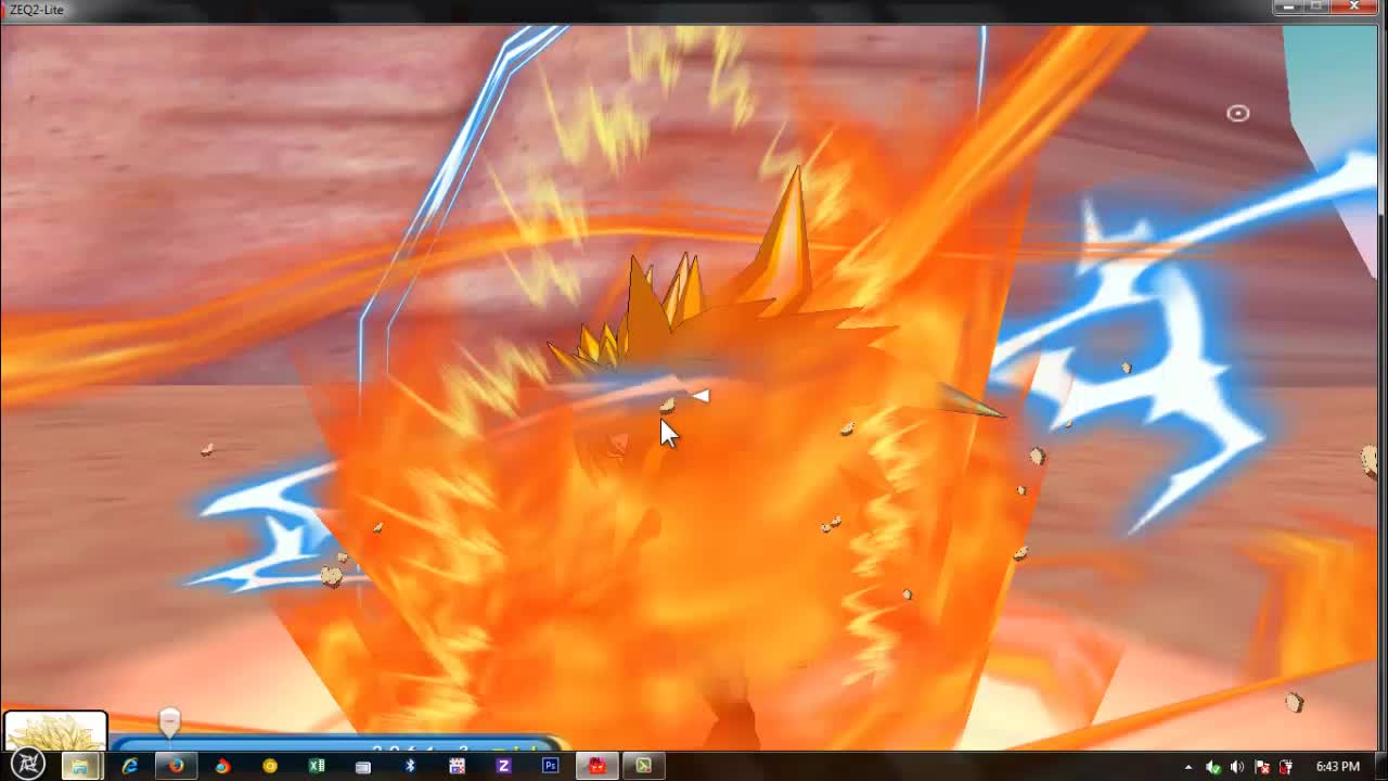 Flame Aura TEST video - DBZkrisFhugz - IndieDB
