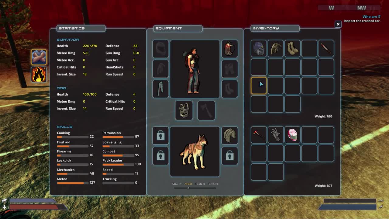 Dead Years: inventory + equipment (preview) video - DeadYears - IndieDB