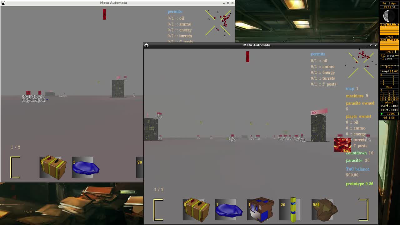 Meta Automata prototype :: 0.26 video - tuxjsmith - ModDB