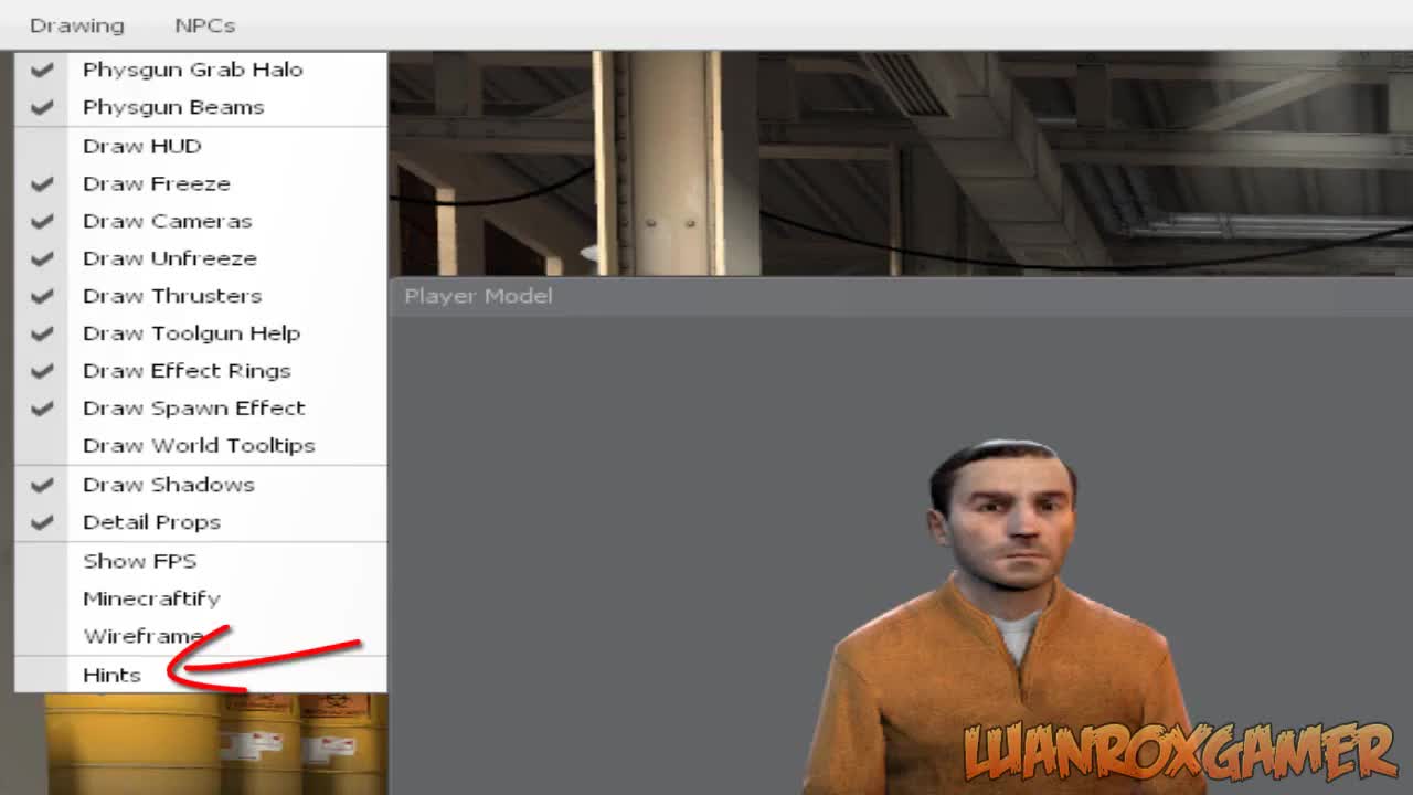 Gmod Tutorial #5 - Ferramentas de contexto #1 [PT- video - luanroxgamer ...