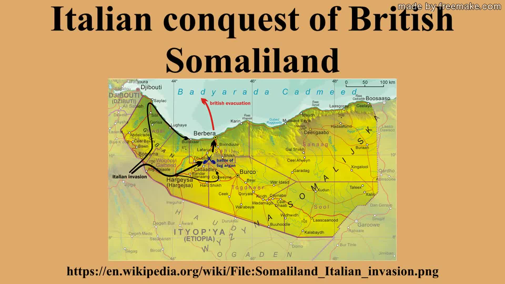 Italian conquest of British Somaliland video - musso - IndieDB