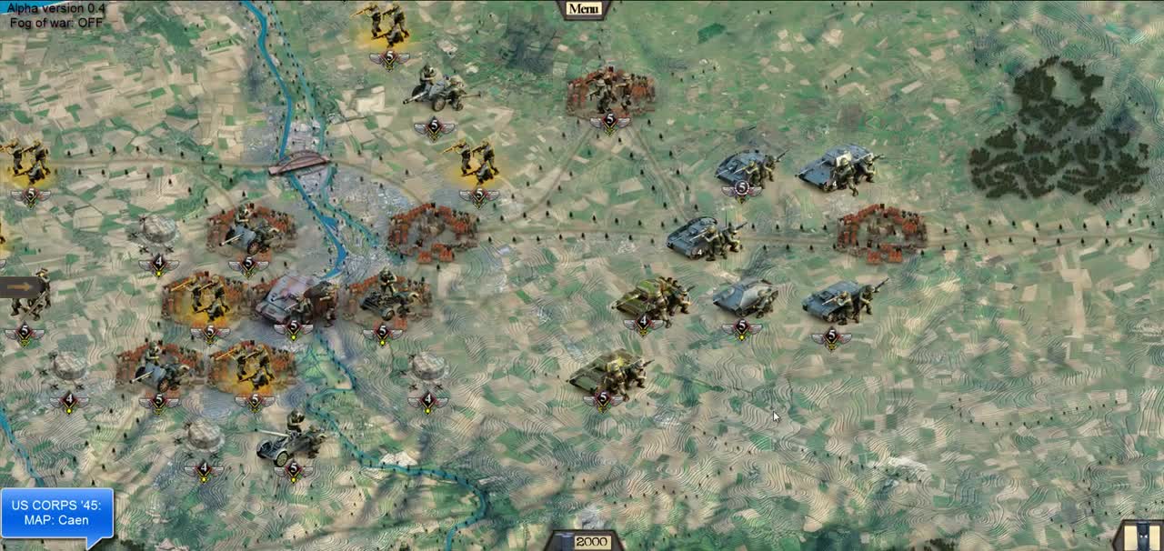 Frontline III Alpha 0.4 (Early Alpha) New Terrain video ...