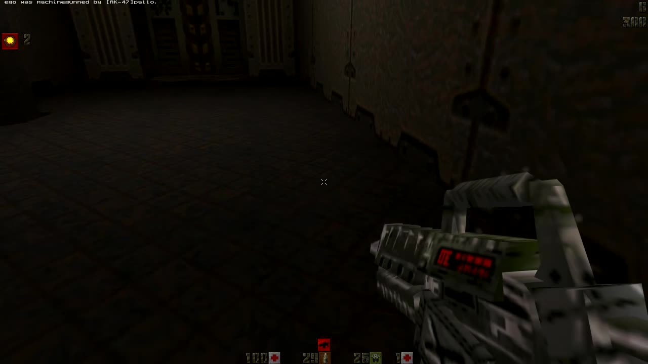 killing some hatchlings in early game video - Gloom mod for Quake 2 - ModDB