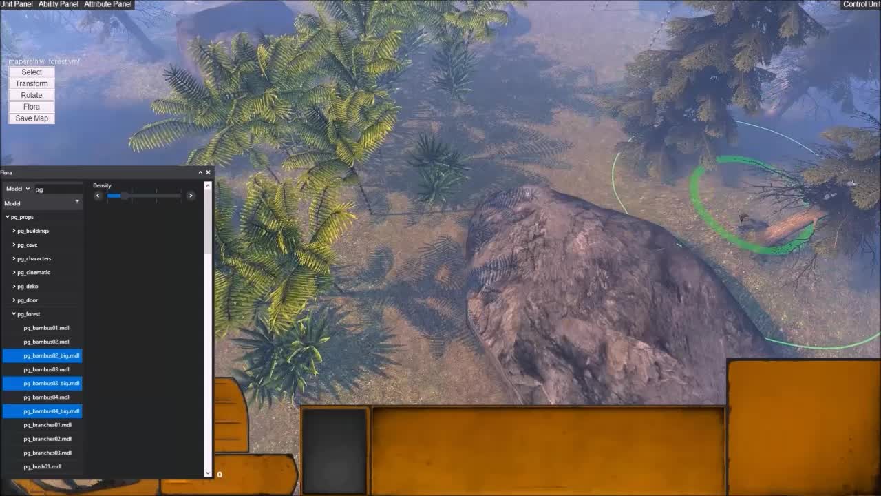 Ingame Flora Editor Progress 1 video - Lambda Wars mod for Alien Swarm - ModDB