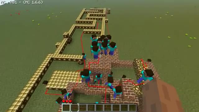 AdventureCraft - Path Finding Tests video - ModDB