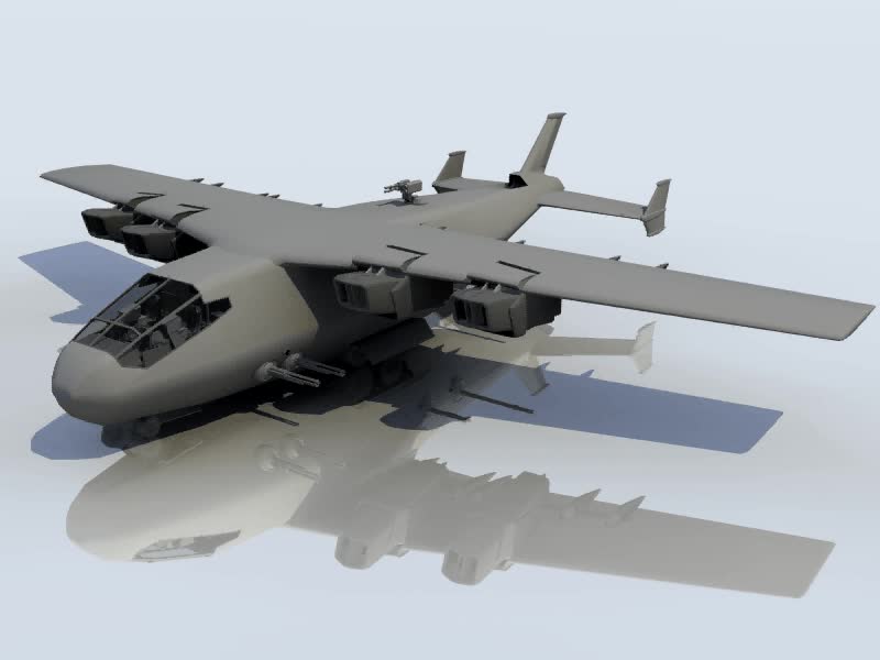 NAC + EU - Heavy Gunship - VTOL Engine Animation 1 video - Northern ...