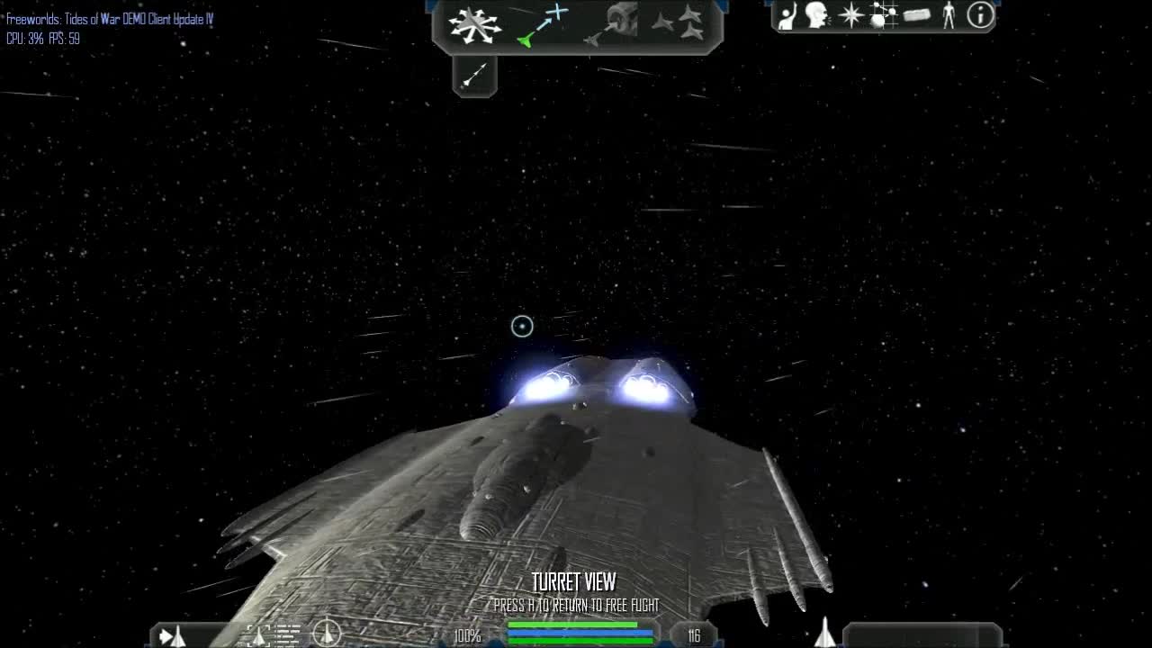 MC40a light cruiser - new model video - Freeworlds: Tides of War mod ...