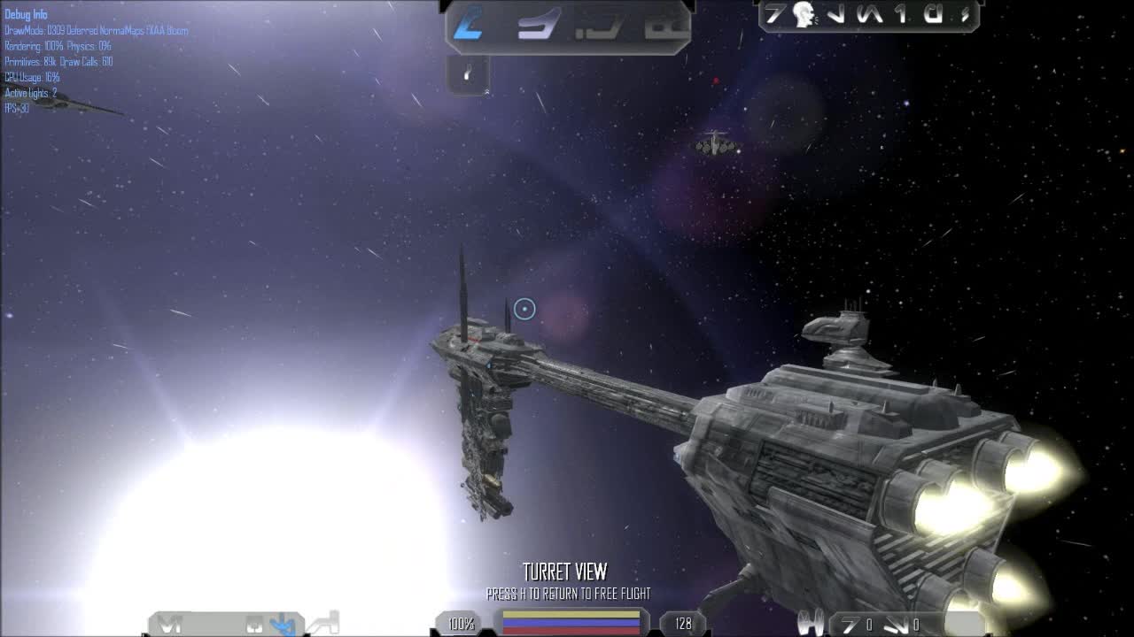 Nebulon-B Escort Frigate - Normal/Specular Mapping video - Freeworlds ...