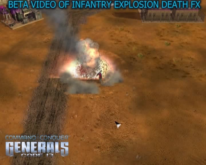 Old Beta Video: Splatter Effects - C&C Generals: Code 13 mod for C&C: Generals Zero Hour - ModDB