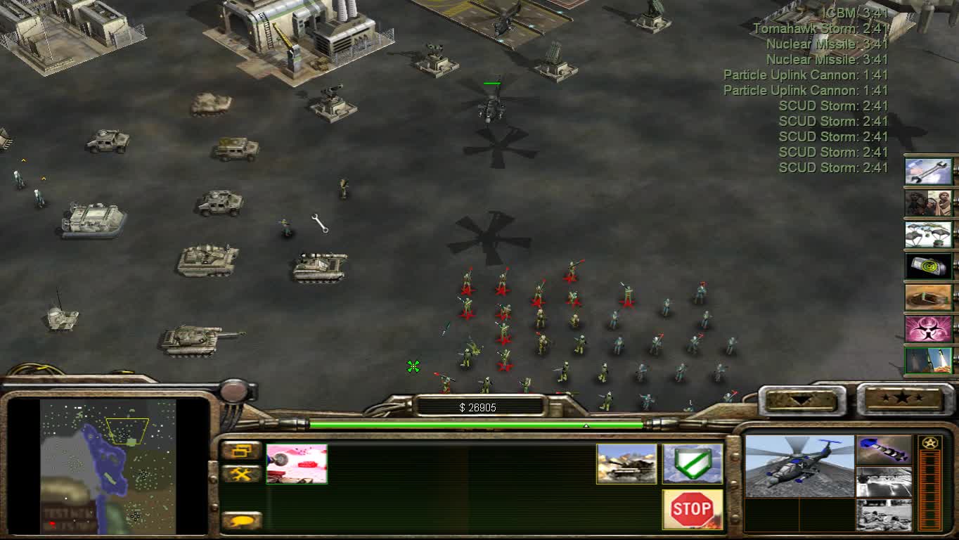 Laser Comanche Laser Charge video - NProject Mod for C&C: Generals Zero ...