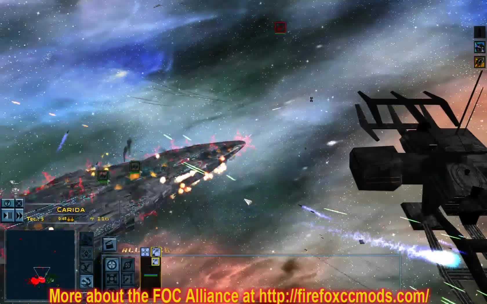 Carida after be destroyed by the Sun Cruser video - Star Wars Alliance ...