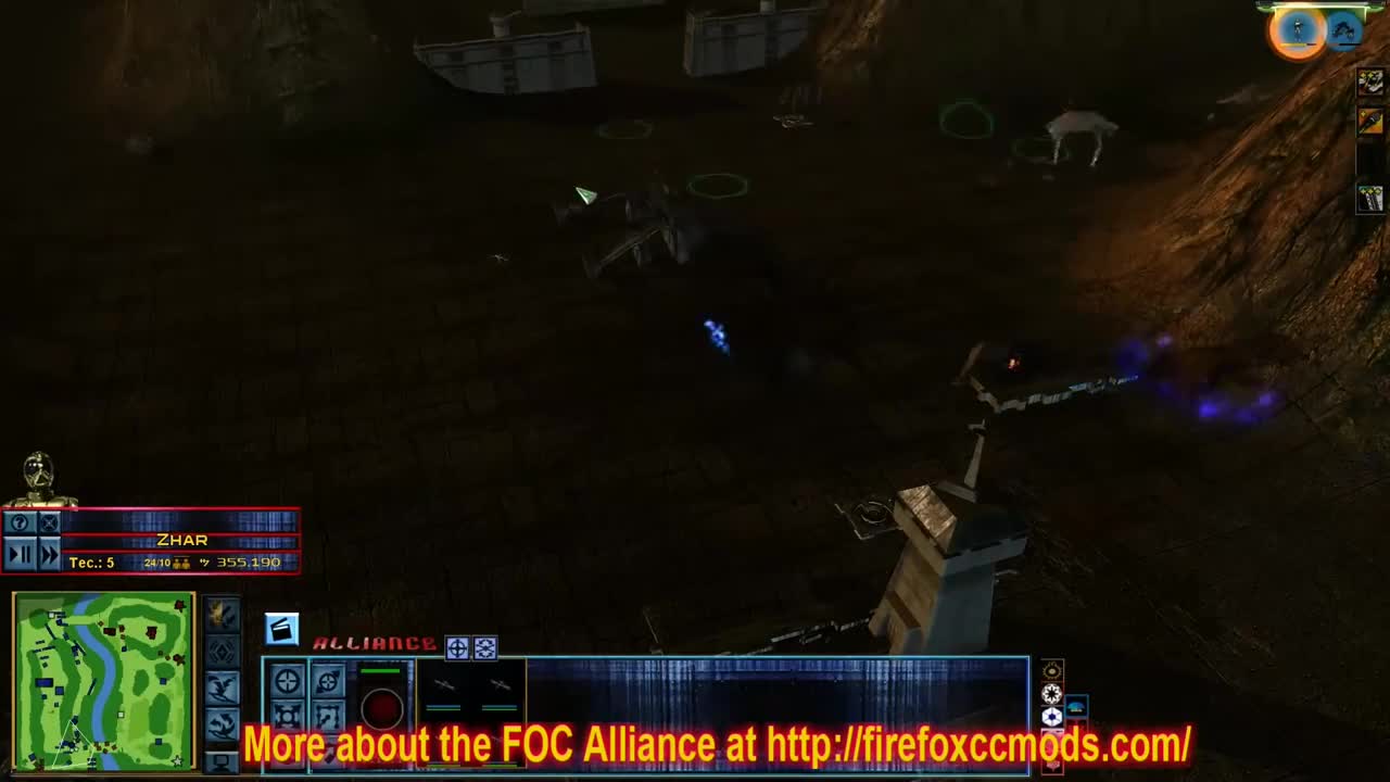 Zhar land video - Star Wars Alliance Rebellion mod for Star Wars ...