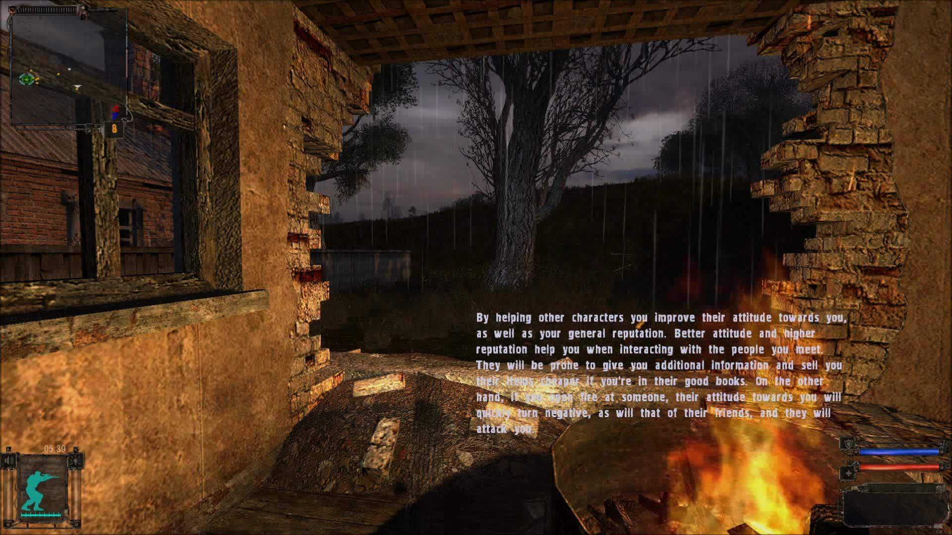 In-Game Audio Demo: Indoor Rain (house) video - L.U.R.K. mod for S.T.A ...