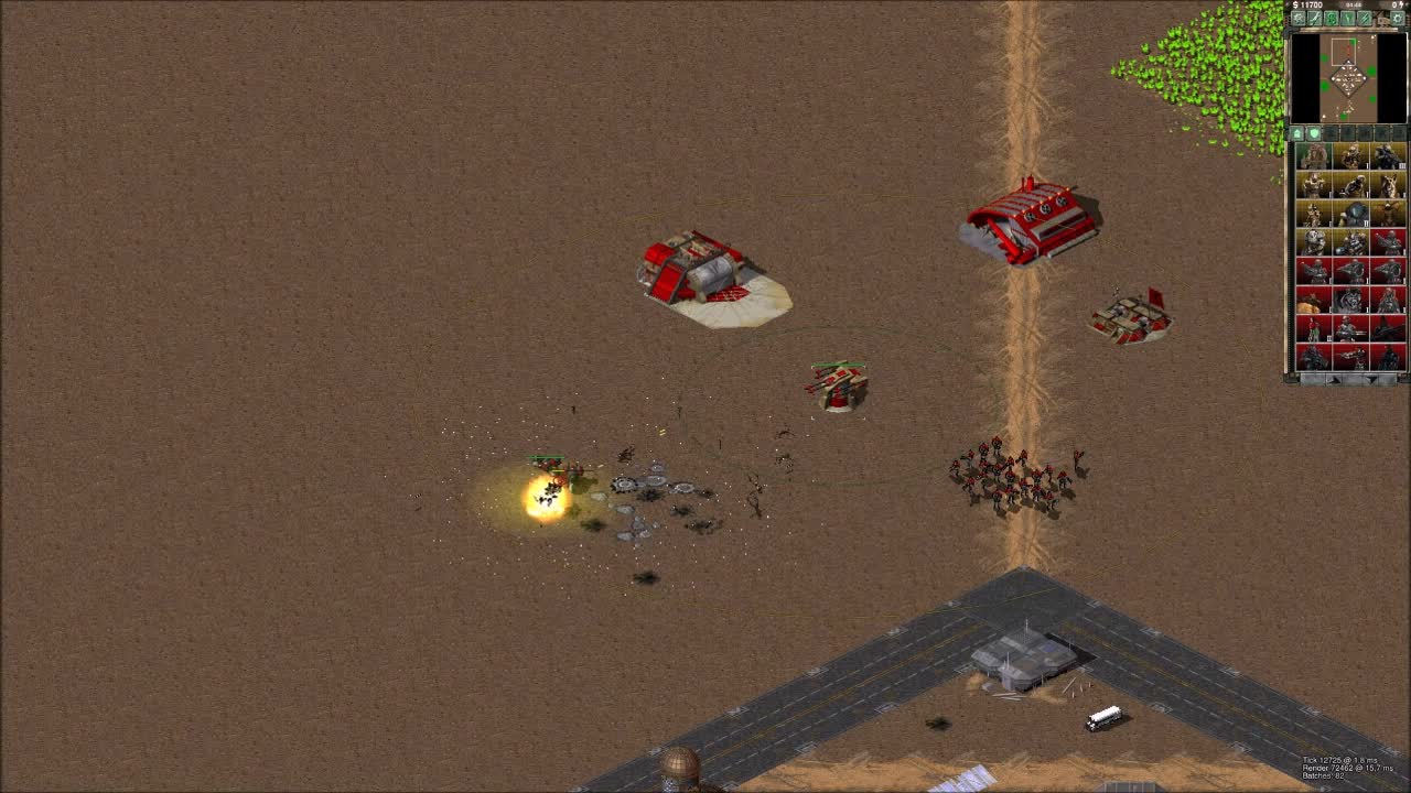 Explosion/Blood Particles test video - C&C Tiberian Sun Crystallized ...