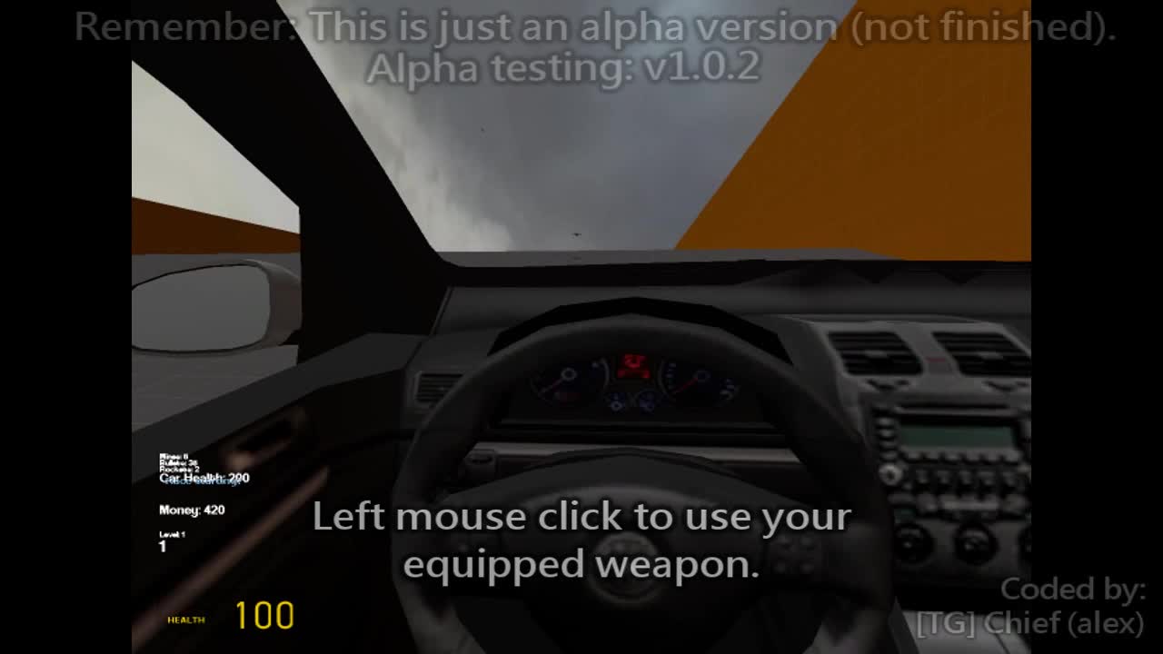 Demonstrating the menu system video - Goat Racer mod for Garry's Mod ...
