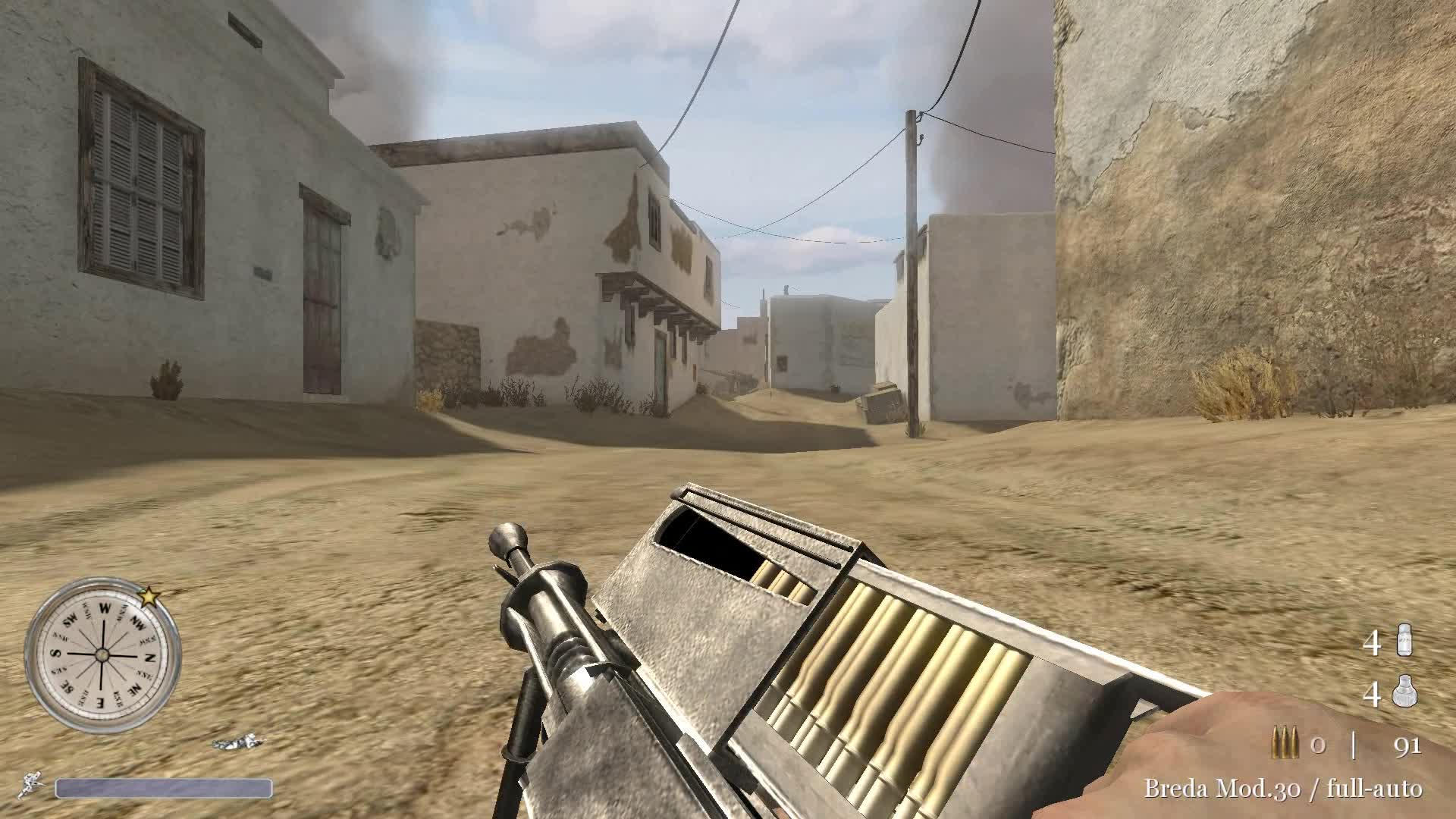 CoD2 Back2Fronts patch 1.1 - Breda 30 reloads video - ModDB