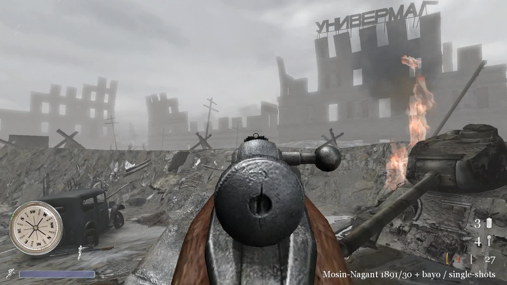 CoD2 Mosin Nagant new anims video - Back2Fronts Mod for Call of Duty 2 - ModDB