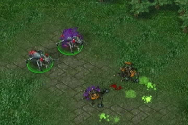 Roach Attack video - Warcraft vs Starcraft mod for Warcraft III: Frozen ...