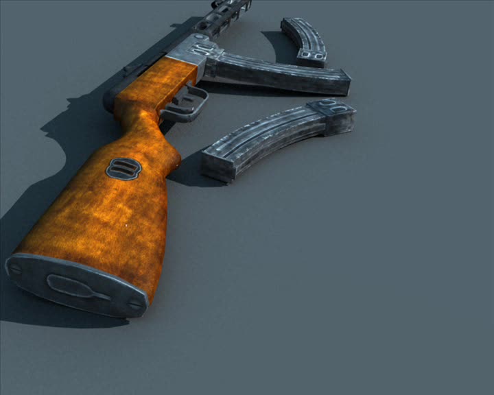 Finland At WW2 - PPSH-41 New Render Animation. video - ModDB
