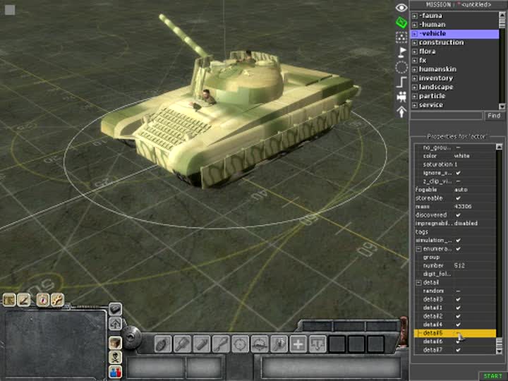 T-80 Model Enabling/Disabling Details on Tank video - Men of War: WiC ...
