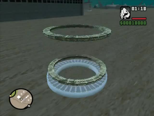 Transport Rings Test2 video - GTA: The Amazing Stargate mod for Grand ...