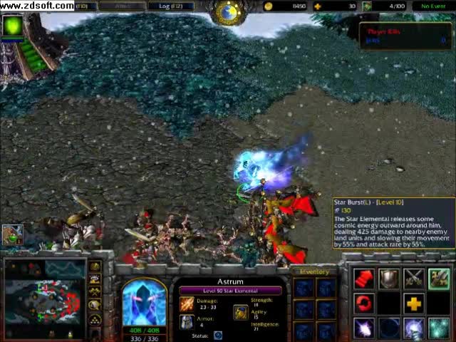 Astrum, the Star Elemental PREVIEW video - Frozen Fire mod for Warcraft ...