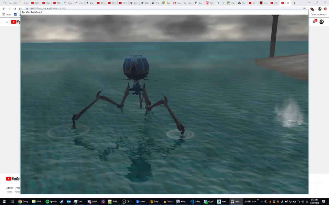 Tridroid Walker test video - Battlefront: The Clone Wars mod for Star ...