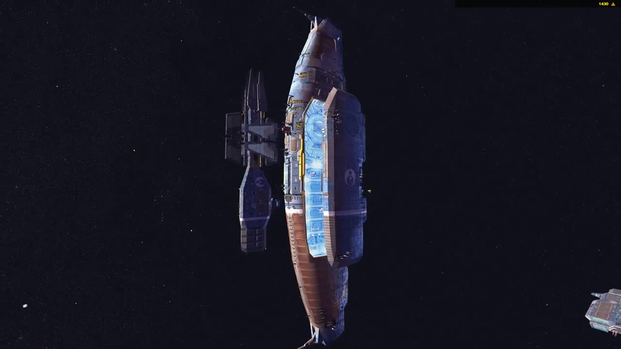 Test - Exit of Hiigaran Research Ship video - Homeworld2:EVOLUTION mod ...