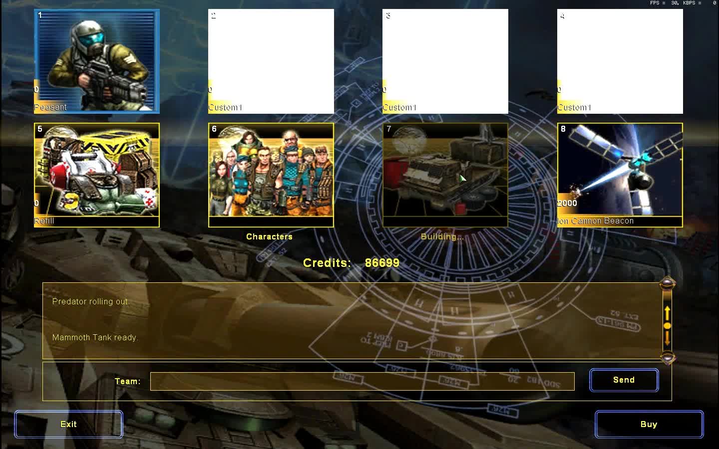 Unit Purchase Notifications video - Tiberium Crystal War mod for C&C: Renegade - ModDB