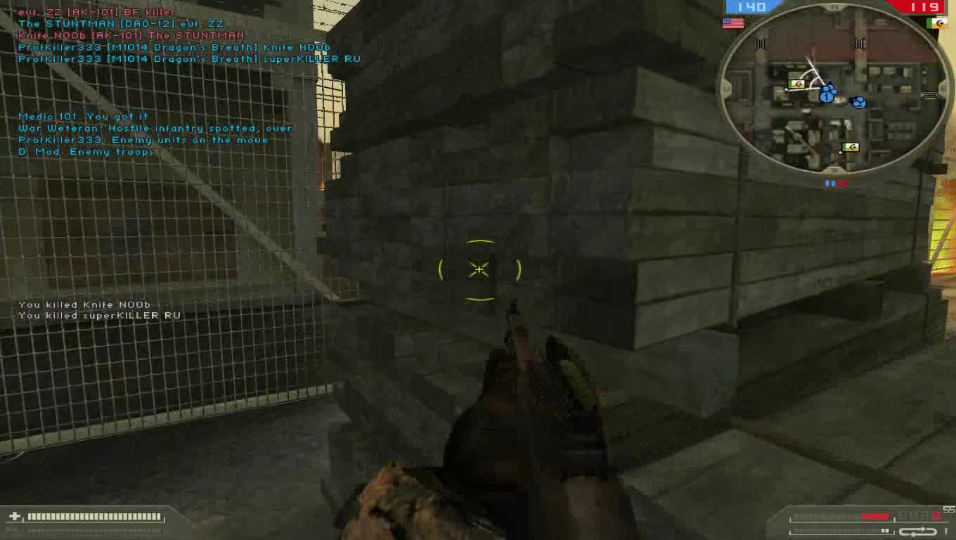 M1014 Dragon's Breath video - Spec Ops Warfare mod for Battlefield 2 ...
